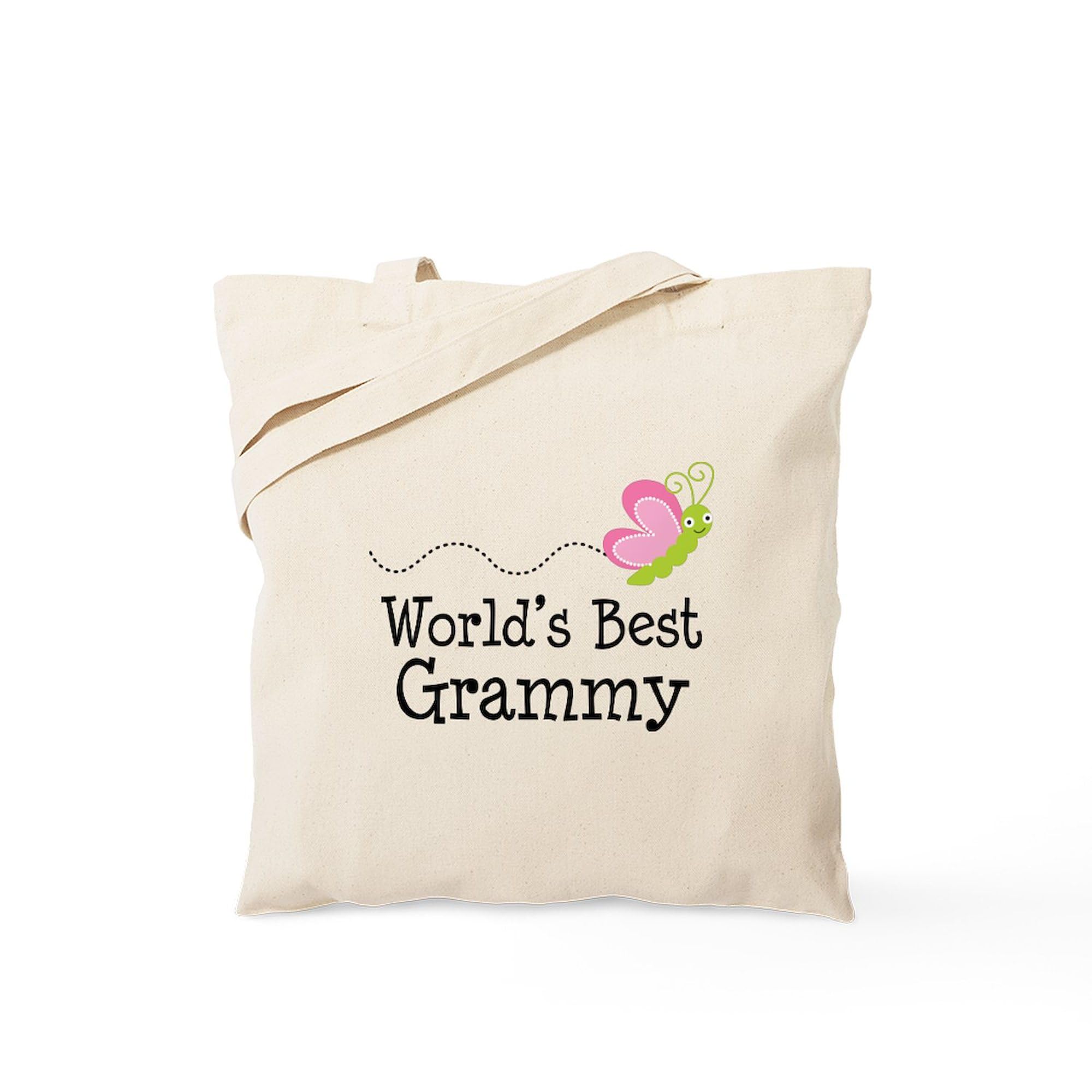 CafePress World's Best Grammy Tote Bag Canvas Tote Shopping Bag