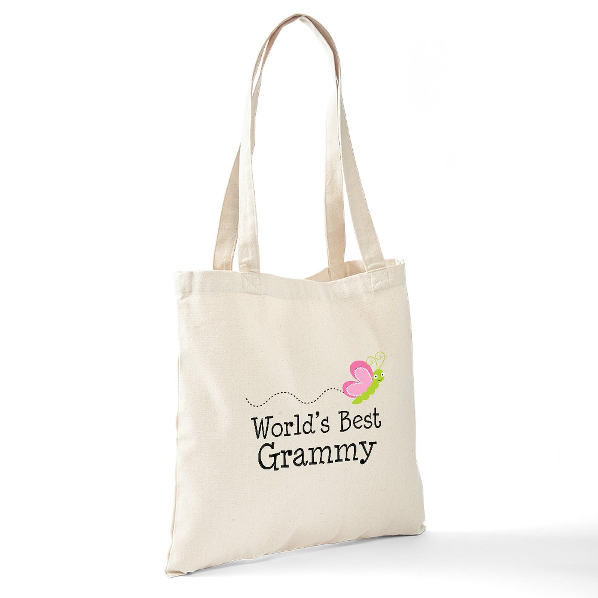 CafePress World's Best Grammy Tote Bag Canvas Tote Shopping Bag