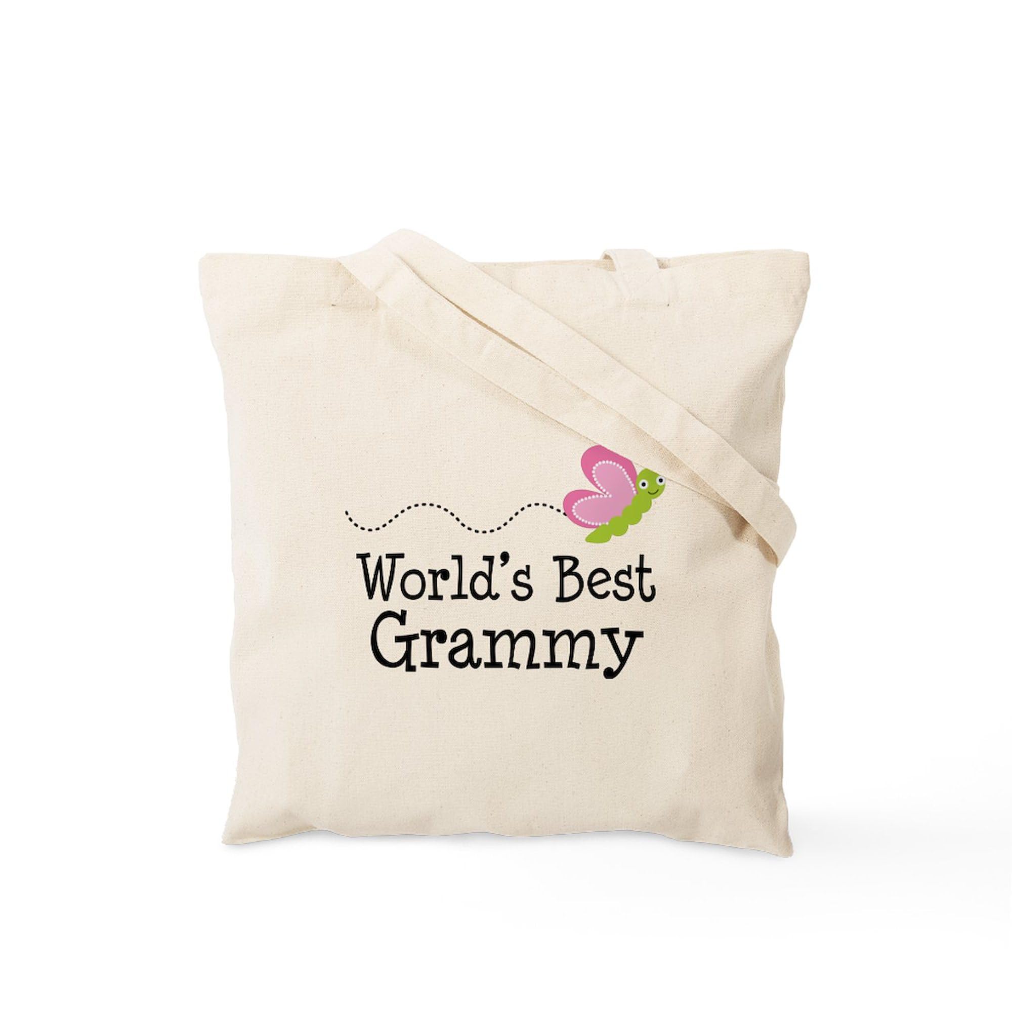 CafePress World's Best Grammy Tote Bag Canvas Tote Shopping Bag