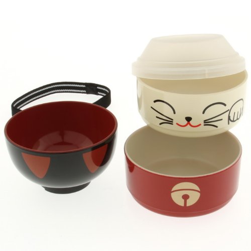 Kotobuki Lucky Cat Bento Set