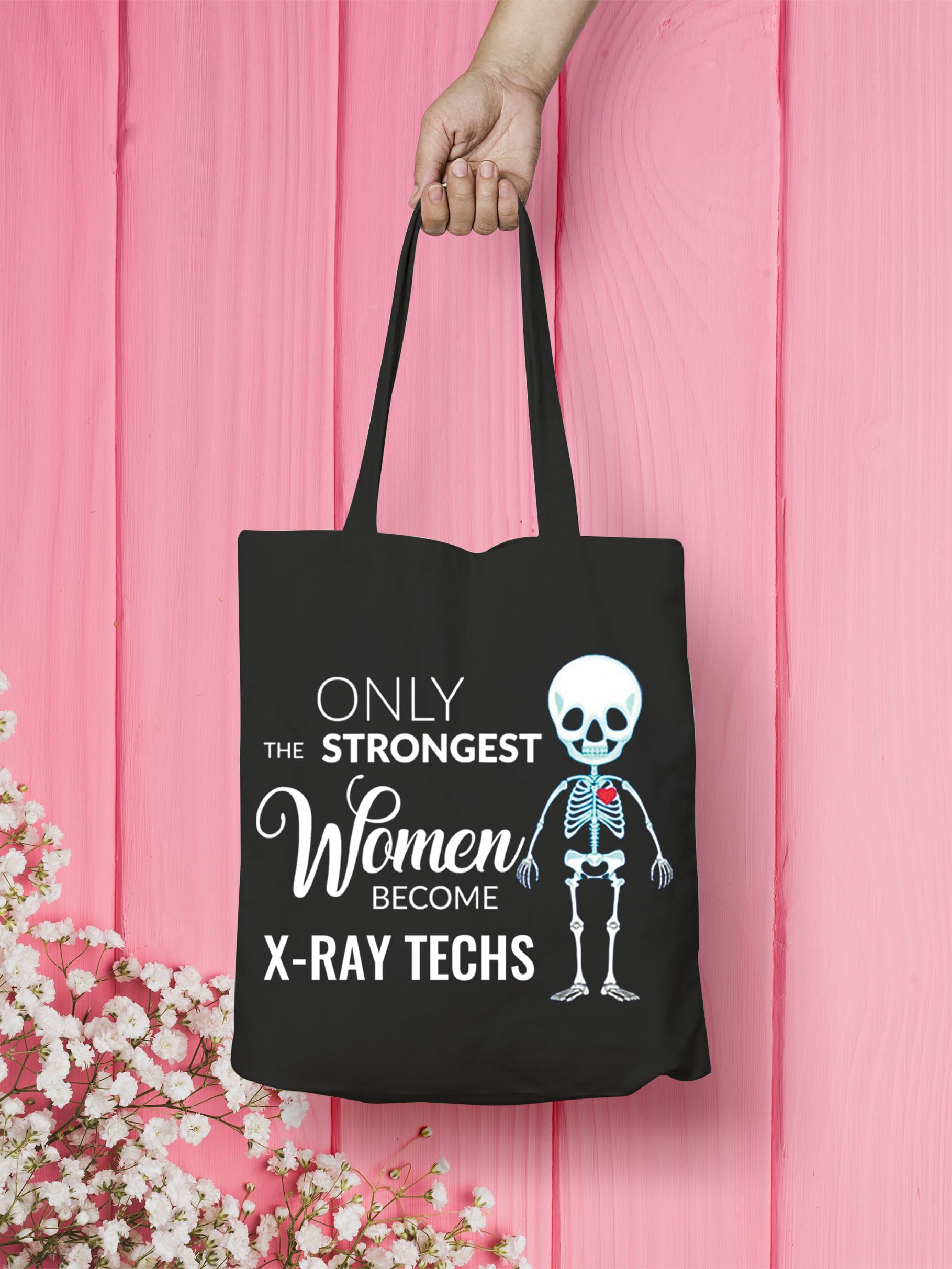 VAMSII X-ray Tech Gifts Bag Radiology Tote Bag Radiology Technician Gifts Rad Tech Gifts Radiologic Technologist Gifts Radiographer Gifts (Women X-ray Techs Tote)