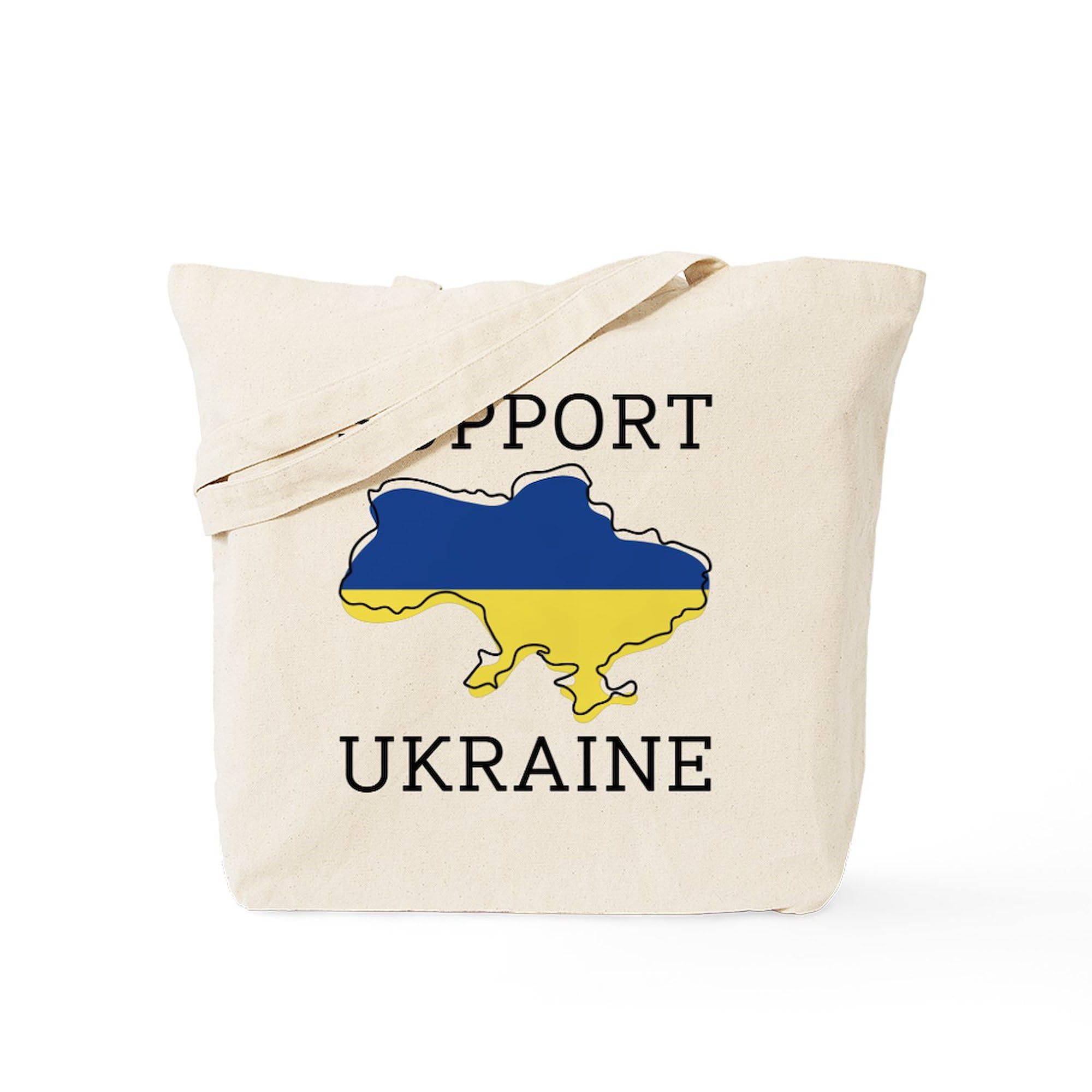 CafePress Support Ukraine Tote Bag Canvas Tote Shopping Bag