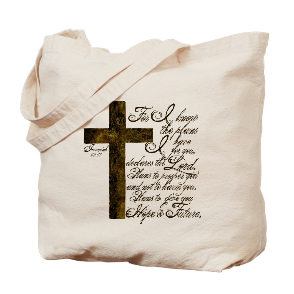 CafePress Plan Of God Jeremiah 29:11 Tote Bag Canvas Tote Shopping Bag