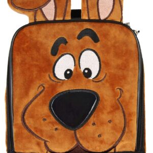 AI ACCESSORY INNOVATIONS Scooby Doo Character Embroidered Face with 3D Ears Insulated Dual Compartment Lunch Bag Lunch Box Tote