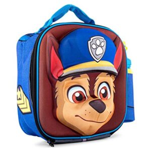 Paw Patrol Chase 3D Thermal Lunch Bag and 500ml Bottle Set