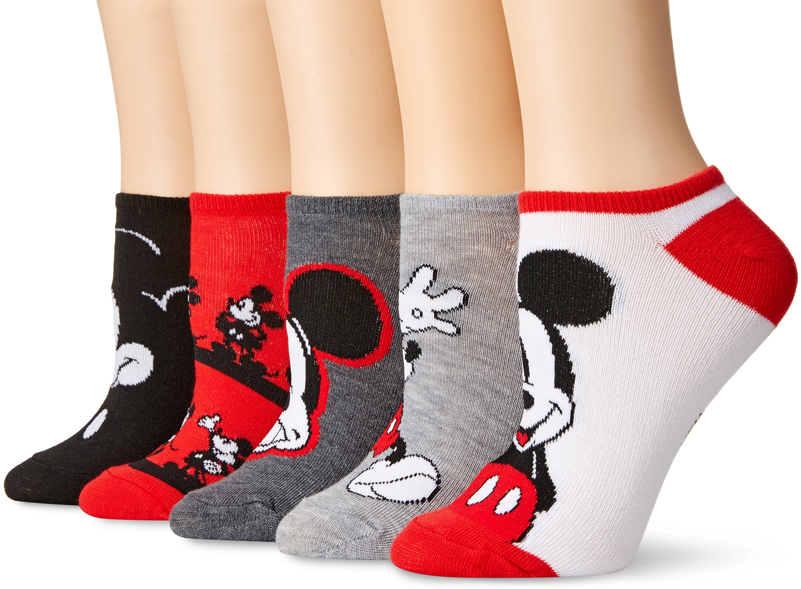 ONIVA - Disney Mickey Mouse Lunch Bag and 5 Pack No Show Socks