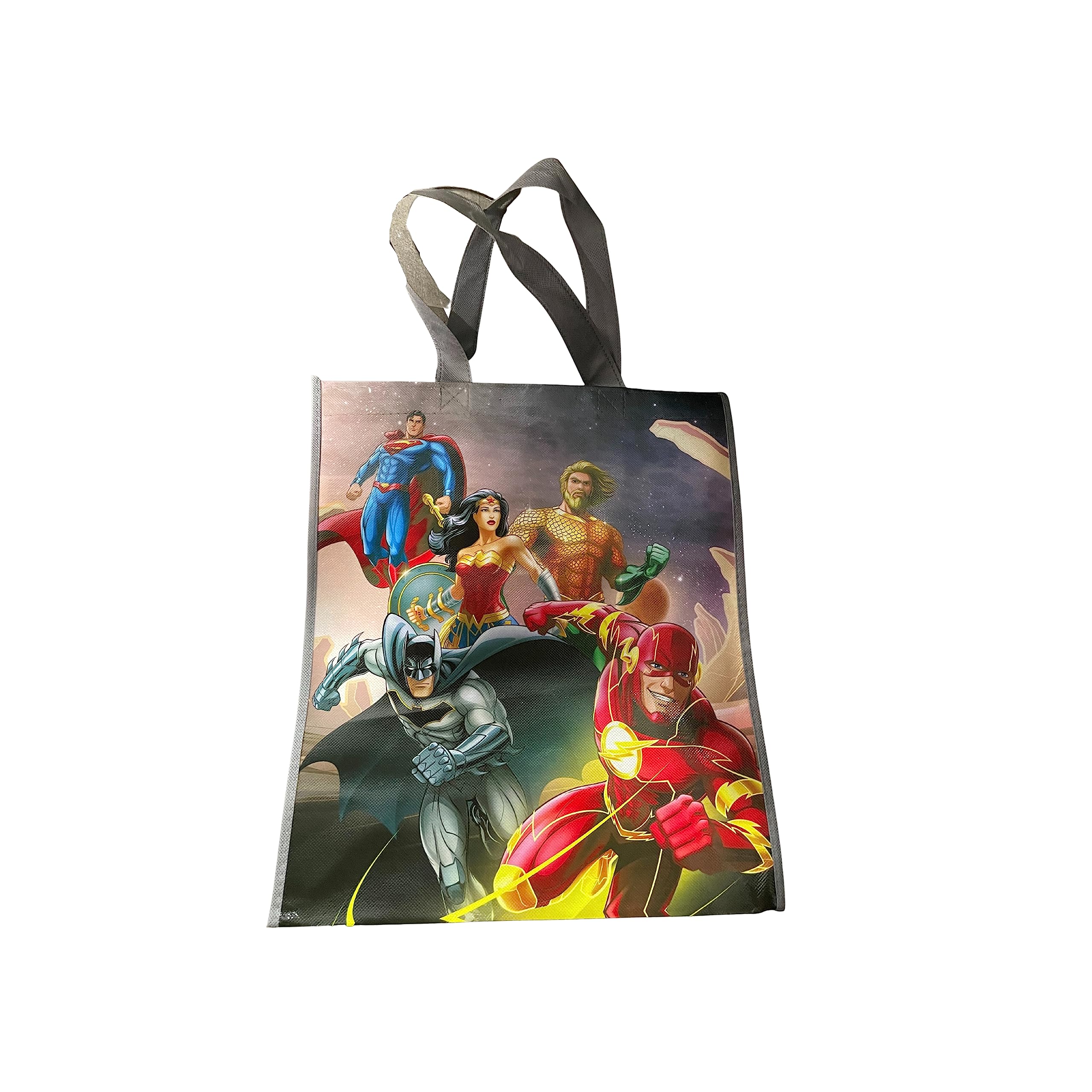 Legacy Licensing Partners DC Justice League Comic Characters Large Reusable Tote Bag