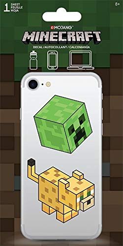 Game Party Minecraft Backpack with Lunch Box Set for Kids - Bundle with 16” Minecraft Backpack, Lunch Bag, Water Bottle, Decals, More | Minecraft Backpack for Boys.