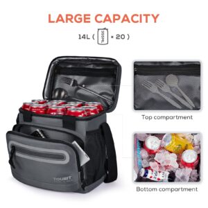 TOURIT Lunch Bag and 4 Ice Packs Bargain Perfect Combination