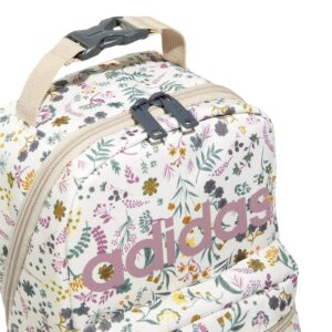 adidas Santiago 2 Insulated Lunch Bag, Woodland Floral Chalk White/Wonder Beige, One Size