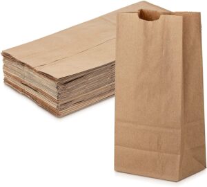 black duck brand kraft paper lunch bags (30 bags)