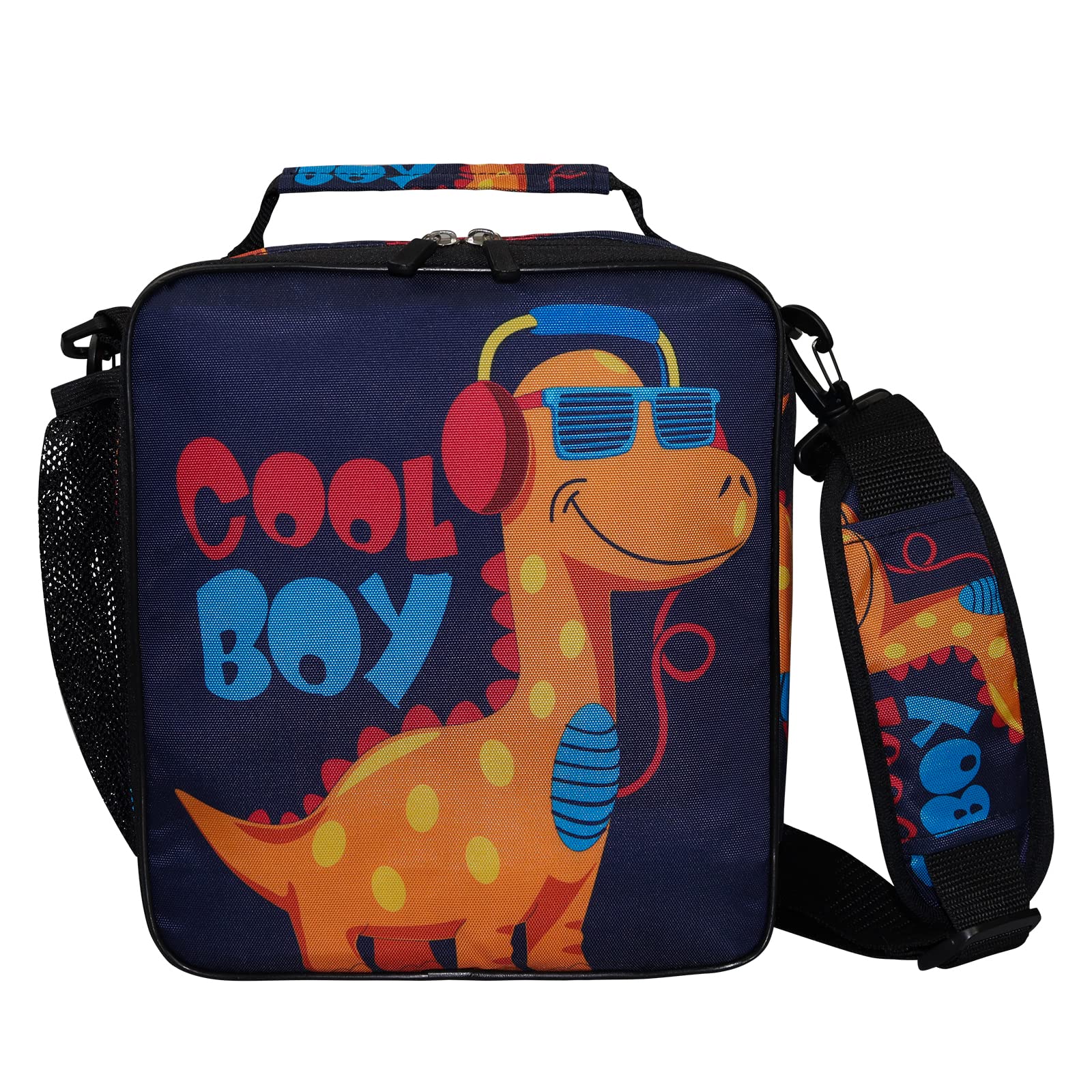 Vantaso Kids Lunch Box Bag Cute Dinosaur Insulated Cooler Bag for Men Women Picnic Travel School