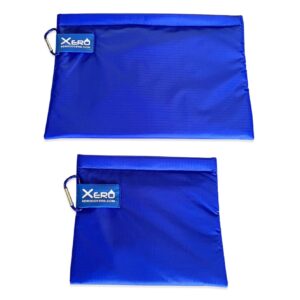 XeroCover Snack Sleeve: Insulated Sleeve Lunch Bag, Made in America (Blue, Small)