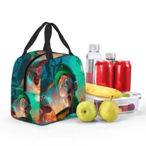 Awetmud Cartoon Lunch Box Portable Lnsulation Multifunctional Lunch Bag For Office Work Picnic