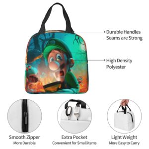 Awetmud Cartoon Lunch Box Portable Lnsulation Multifunctional Lunch Bag For Office Work Picnic