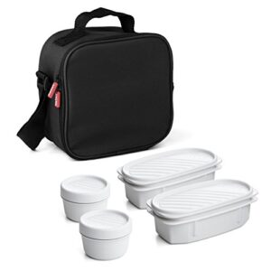 tatay urban food kit, fabric, black, one size