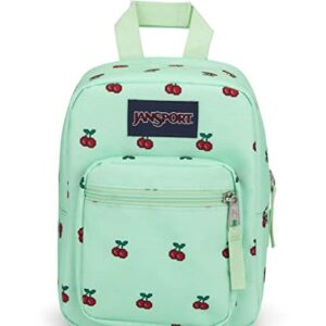 JanSport Big Break Insulated Lunch Bag - Small Soft-Sided Cooler Lunch Box Ideal for Work, or Meal Prep, 8 Bit Cherries