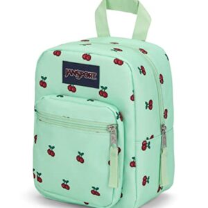 JanSport Big Break Insulated Lunch Bag - Small Soft-Sided Cooler Lunch Box Ideal for Work, or Meal Prep, 8 Bit Cherries