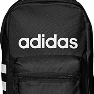 adidas Unisex Santiago Insulated Lunch Bag, Black/White, ONE SIZE