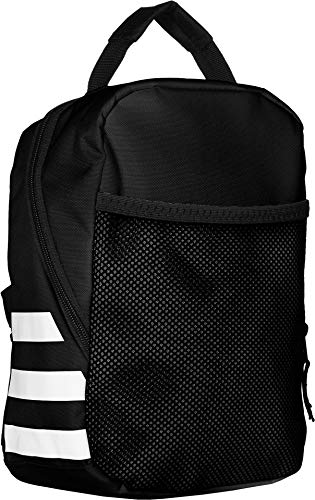 adidas Unisex Santiago Insulated Lunch Bag, Black/White, ONE SIZE