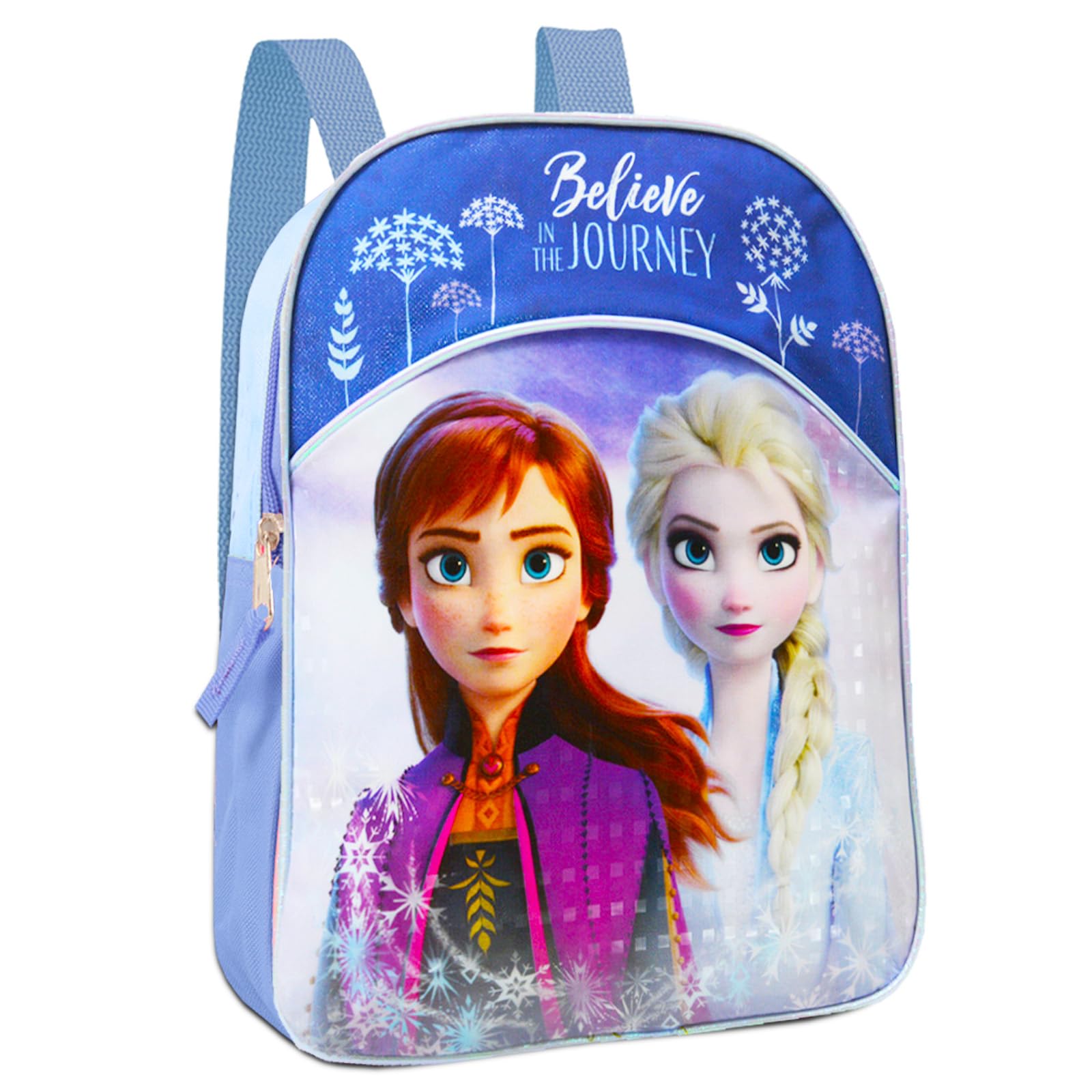 Disney Frozen Elsa Backpack ~ Deluxe 11" Frozen Mini Backpack, Frozen 2 Stickers