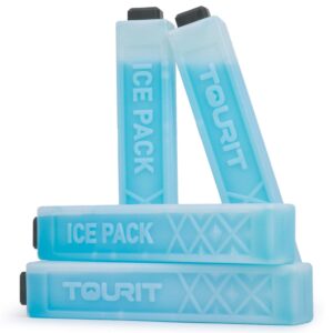 TOURIT Lunch Bag and 4 Ice Packs Bargain Perfect Combination