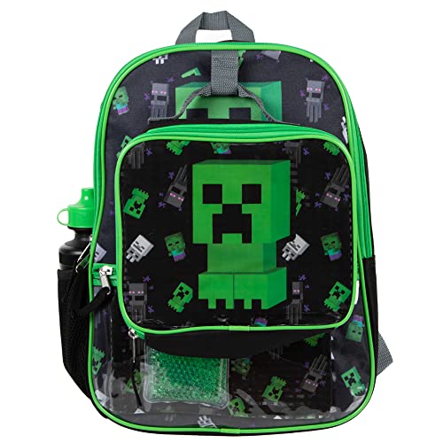 Minecraft 5pc Backpack Set