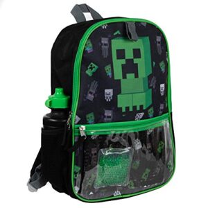 Minecraft 5pc Backpack Set