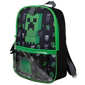 Minecraft 5pc Backpack Set