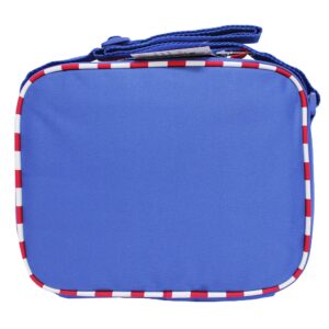 Marvel Spiderman & Rhino Red White & Blue Insulated Lunch Box Bag