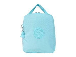 kipling womens lyla insulated lunch bag, blue splash, small us