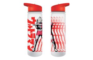 ultraman anime cartoon hero character 24 oz. uv print tritan plastic water bottle