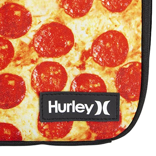 Hurley Men's Insulated Lunch Tote Bag, Pizza, O/S