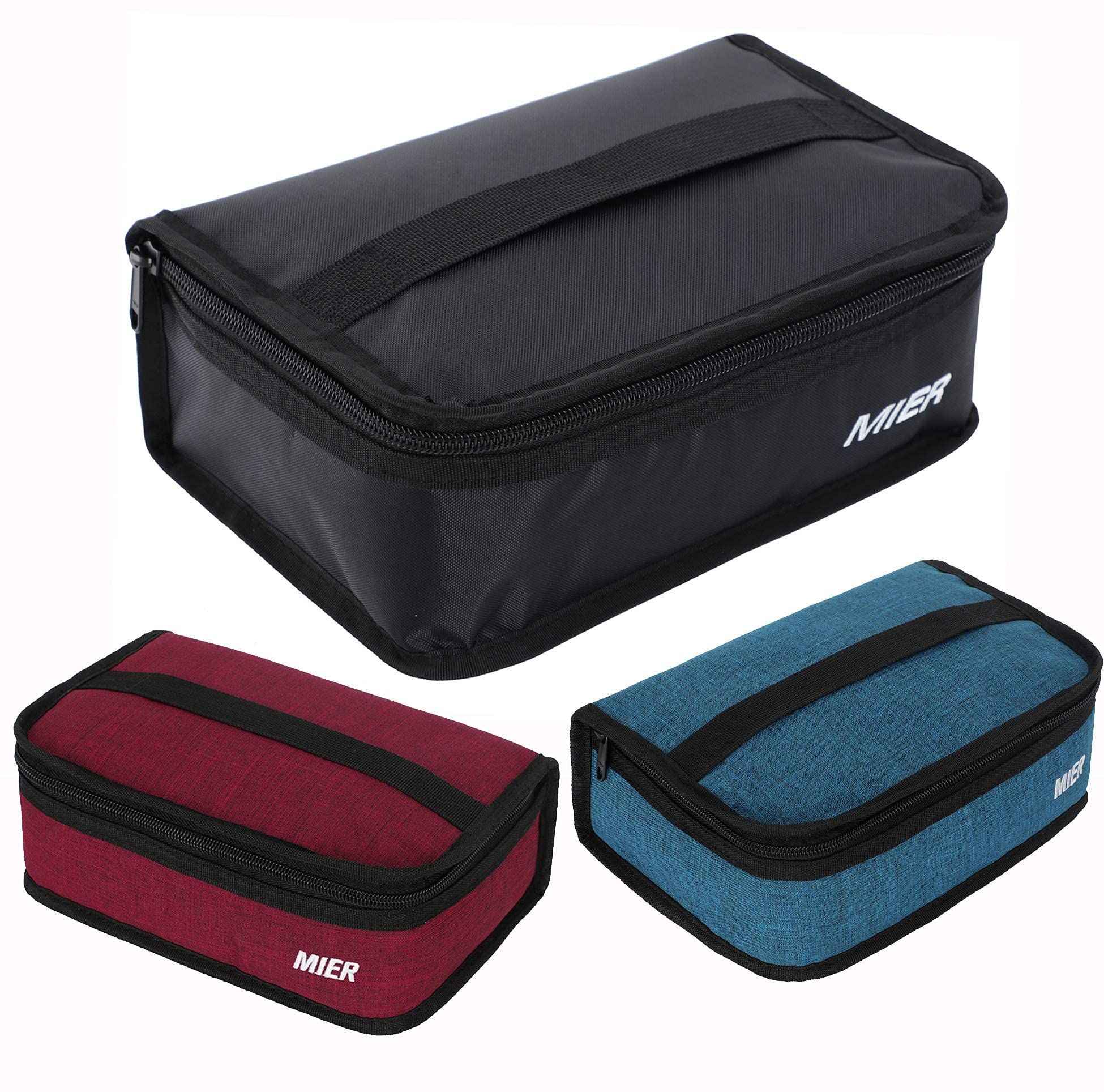 MIER Portable Thermal Insulated Cooler Bag Mini Lunch Bag for Kids