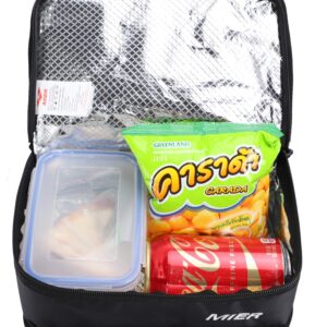 MIER Portable Thermal Insulated Cooler Bag Mini Lunch Bag for Kids