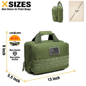 DBTAC Range Bag XS + DBTAC Tactical Lunch Bag with Soft Liners (OD Green)