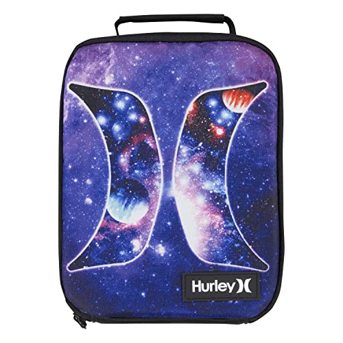 Hurley Men's Insulated Lunch Tote Bag, Space, O/S