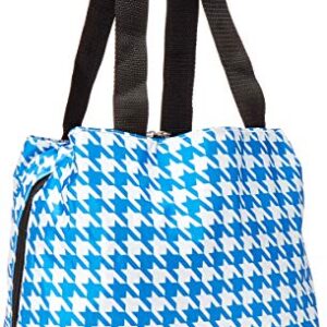 Nicole Miller of New York Insulated Lunch Cooler- Summer 2015 Colors - 11 Lunch Tote (Houndstooth Blue)