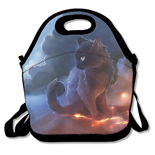 Cat Warrior Lunch Bag Lunch Tote