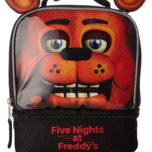 Five Nights at Freddy's B18FI38775TU Drop Bottom Lunch Bag, 5", Multicolor