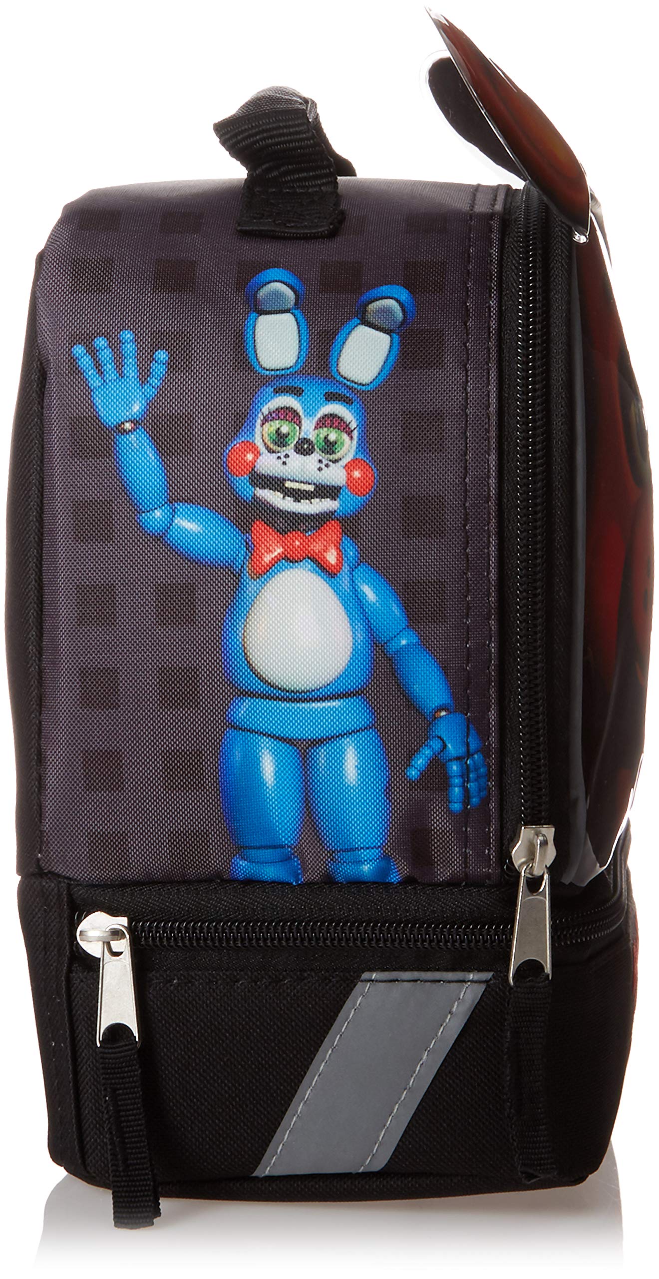 Five Nights at Freddy's B18FI38775TU Drop Bottom Lunch Bag, 5", Multicolor