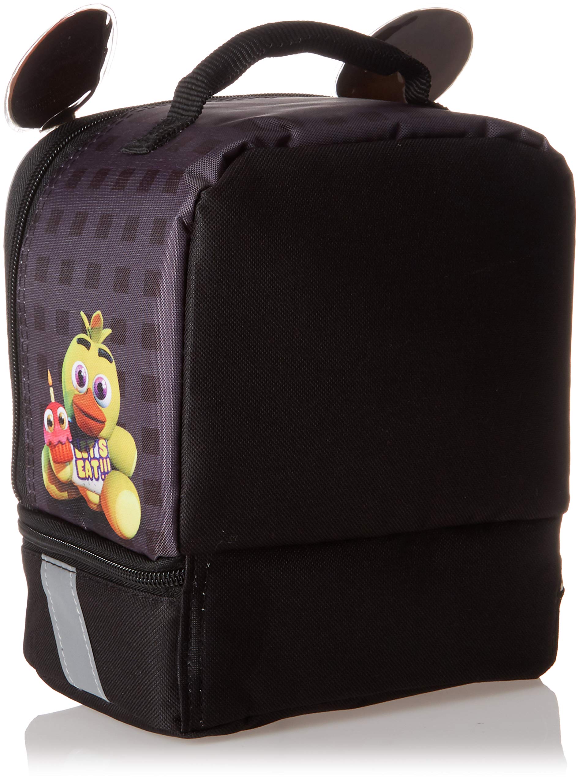 Five Nights at Freddy's B18FI38775TU Drop Bottom Lunch Bag, 5", Multicolor