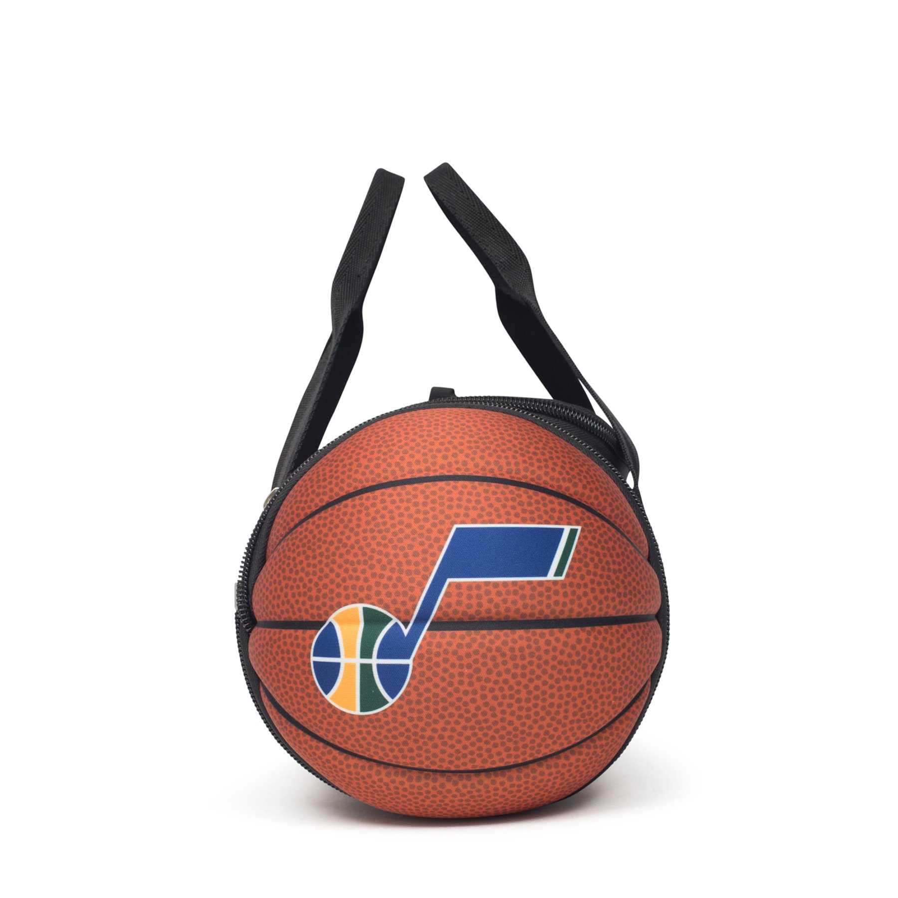 MACCABI ART Official Utah Jazz Collapsible Insulated Basketball Lunch Bag, 13.4” x 5.75” x 5.75”