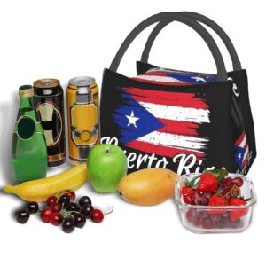 ASYG Puerto Rico Lunch Box Picnic Bags Puerto Tote Insulated Portable Puerto Decor Container Meal Bag