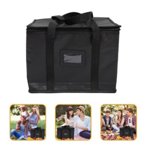 ULTECHNOVO Food Thermal Bag Insulated Grocery Bag 40L Food Bag Reusable Carrier Tote Bag Soft Cooler Bag Picnic Food Warmer Bag Hot and Cold Takeout Bag Camping Food Bag for Outdoor