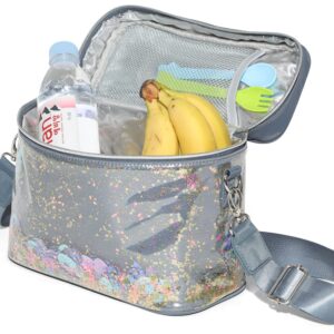 stitcheese Double Twinkle Lunch Bag (Midnight Gray)