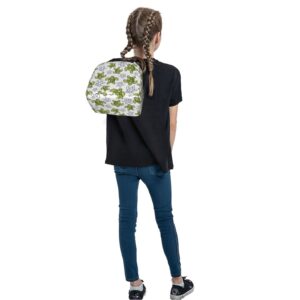 Lunch Bag Green Kawaii Turtle Insulated Lunch Box Teen School Reusable Bags Meal Portable Container Tote For Boys Girls Travel Work Picnic Boxes