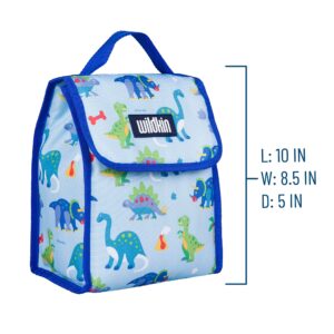 Wildkin 12 Inch Backpack Bundle with Insulated Lunch Bag (Dinosaur Land)