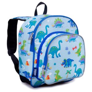 Wildkin 12 Inch Backpack Bundle with Insulated Lunch Bag (Dinosaur Land)