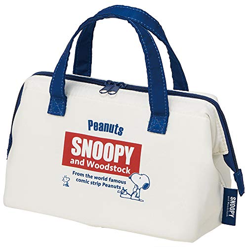 Cooler purse lunch bag Snoopy retro label PEANUTs KGA1